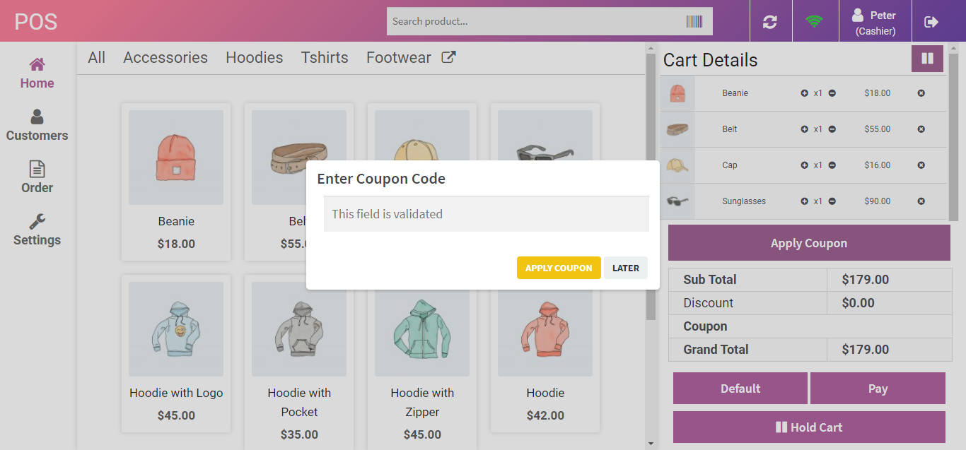 Point of Sale System for WooCommerce (POS Plugin) by webkul | CodeCanyon